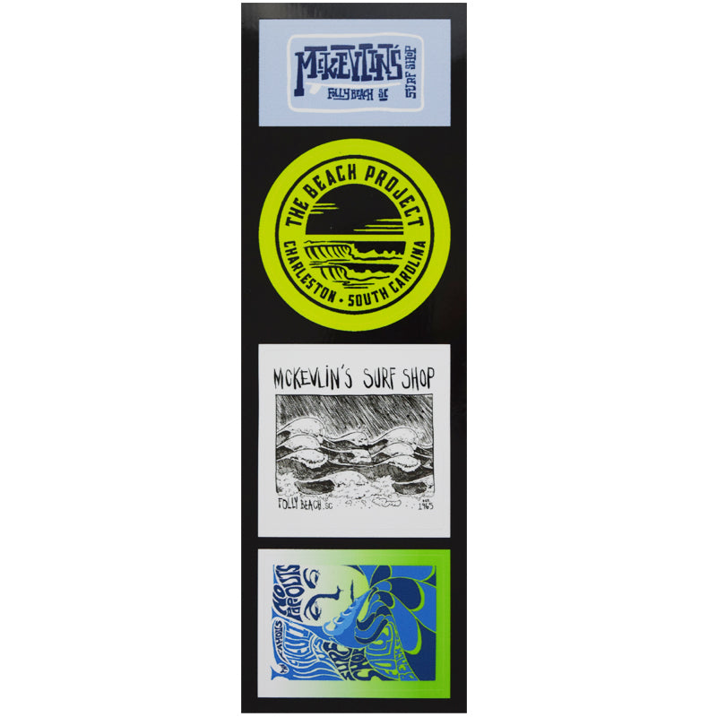 McKevlin's - The Beach Project Sticker Strip – MCKEVLIN'S SURF SHOP